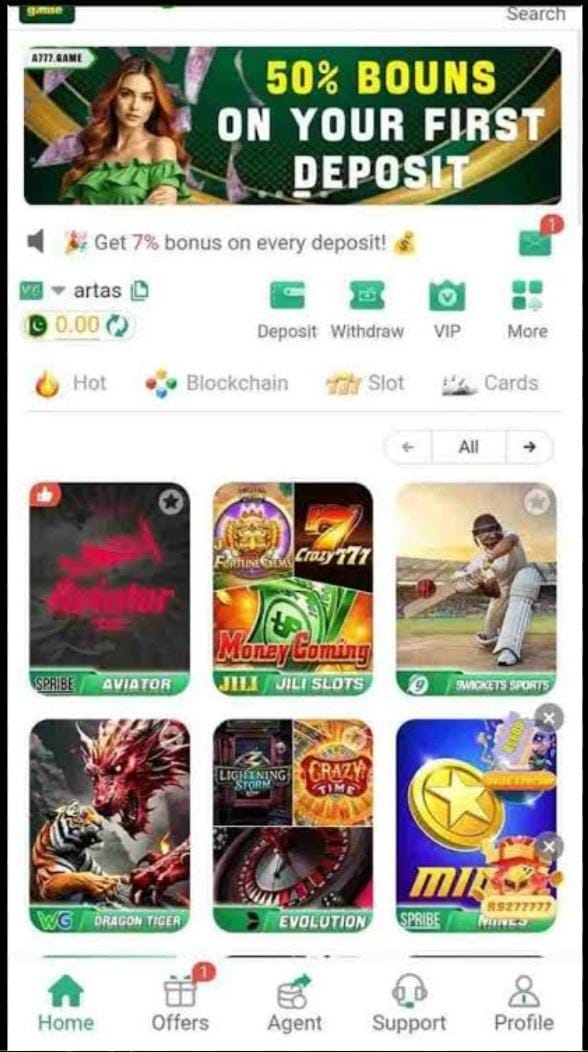 A777 Game Download APK (Real Earning In Pakistan For Android - Wise777